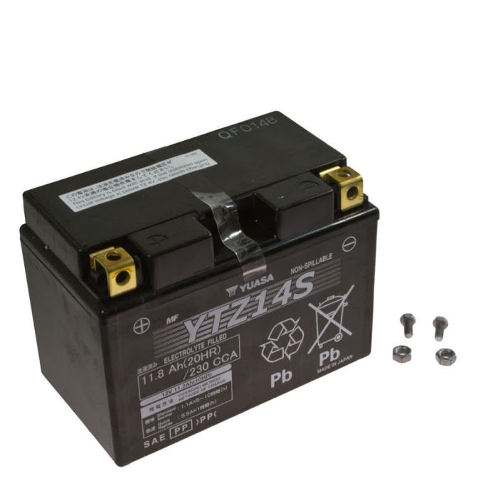 YUASA YTZ14S(WC) ytz14s wet precharged battery 12v 11.2ah | BRIXIAMOTO.com