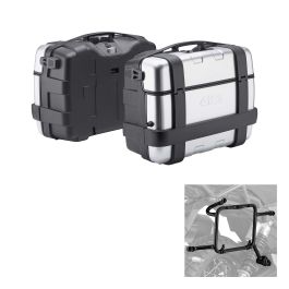 GIVI trk33 side cases kit anodized for benelli trk702 / x | BRIXIAMOTO.com